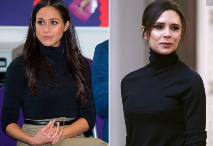 6 herët kur Meghan Markle u vesh njësoj me Victoria Beckham - Aktualitet
