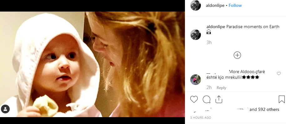 Misteriozi Aldon Lipe na prezanton për herë të parë me vajzën 17 ...