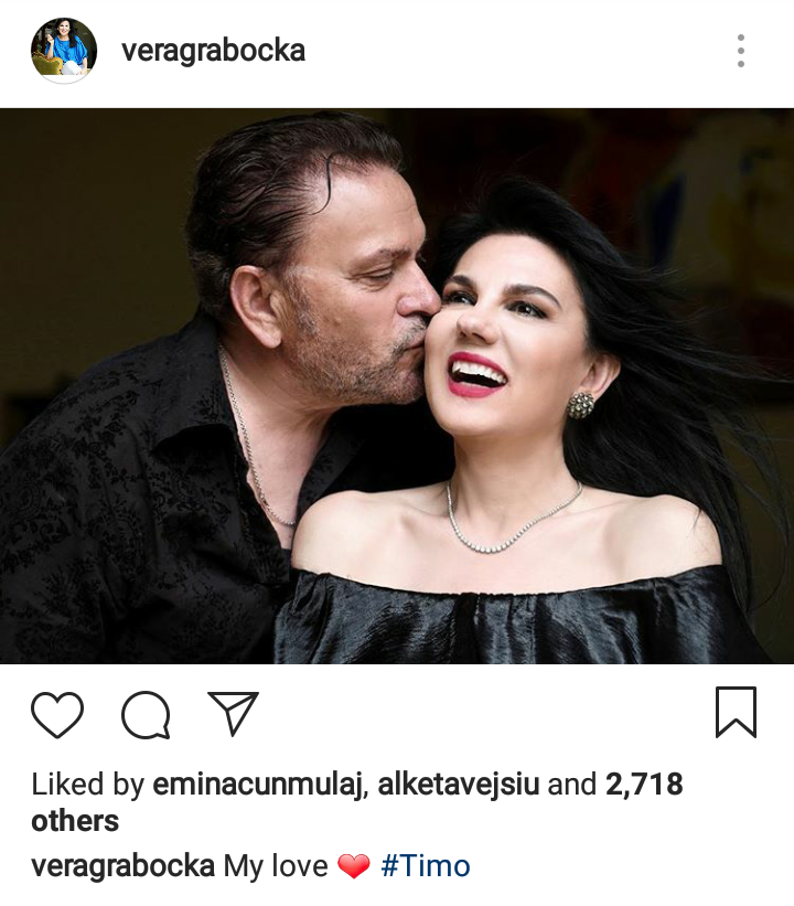Vera Grabocka poston një foto me Timon dhe duket më e lumtur se kurrë ...