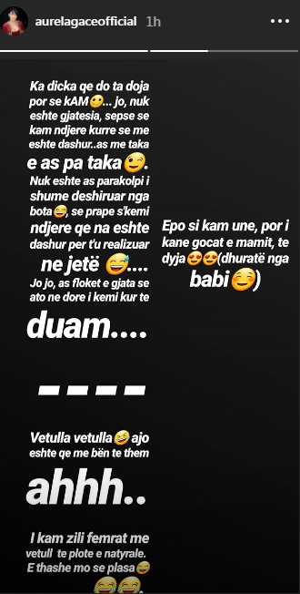 Atë që i mungon Aurelës e kanë burri dhe vajzat e saj - Showbiz Atë që i mungon Aurelës e kanë burri dhe vajzat e saj - Showbiz
